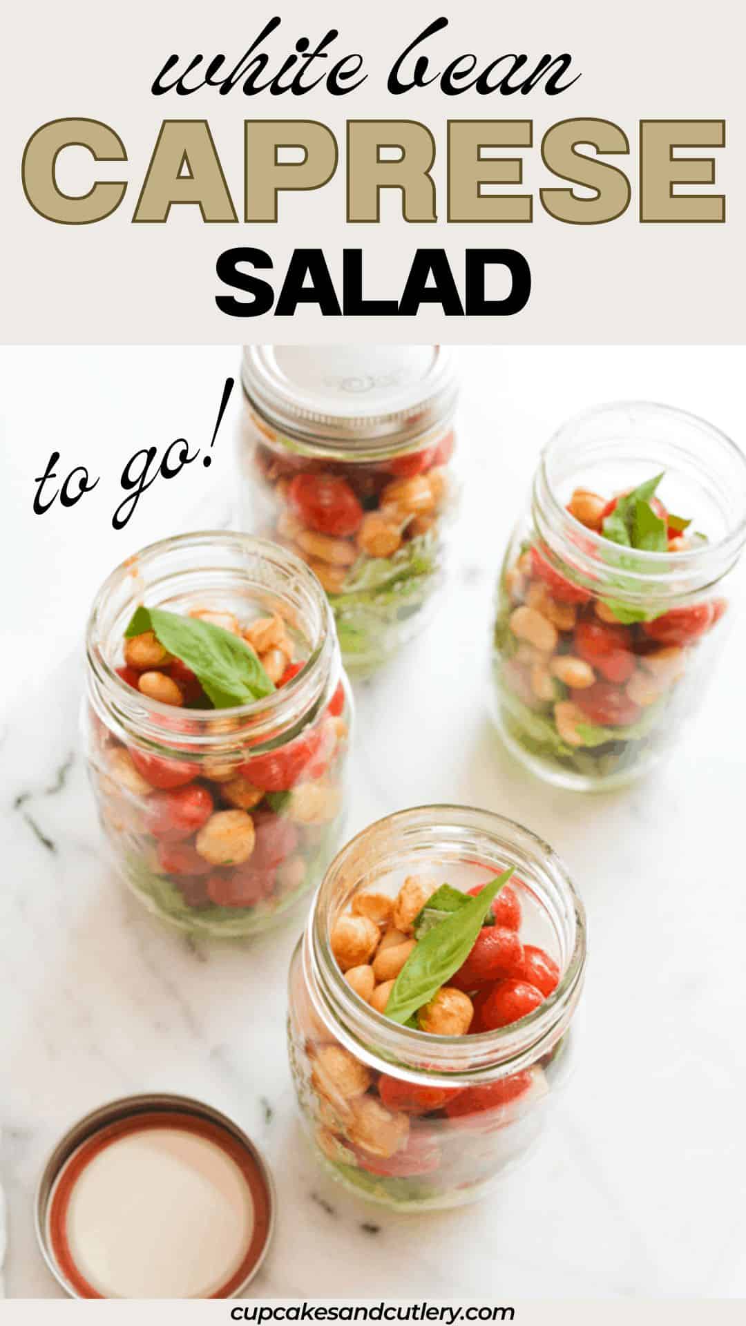 Parties to Go and White Bean Caprese Recipe - Cupcakes and Cutlery