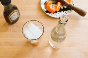Muddled Tangerine Infused Herb Water Recipe - Cupcakes and Cutlery
