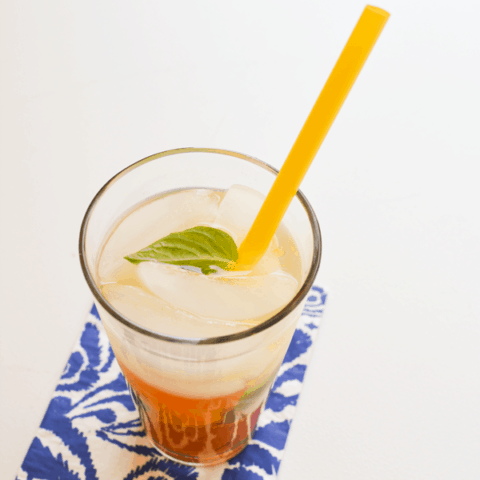 Muddled Tangerine Infused Herb Water Recipe - Cupcakes and Cutlery