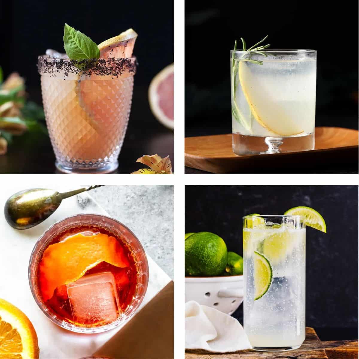 Gin Cocktails Cupcakes And Cutlery