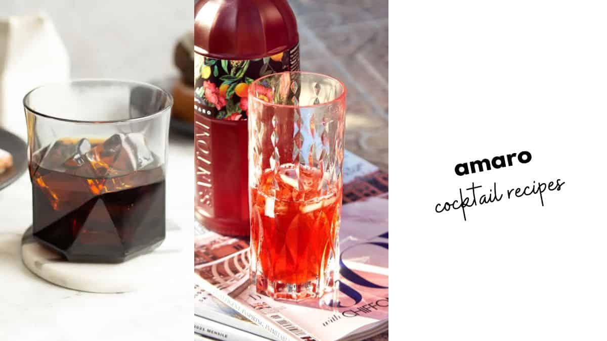 15 Amaro Cocktails to Make at Home - Cupcakes and Cutlery