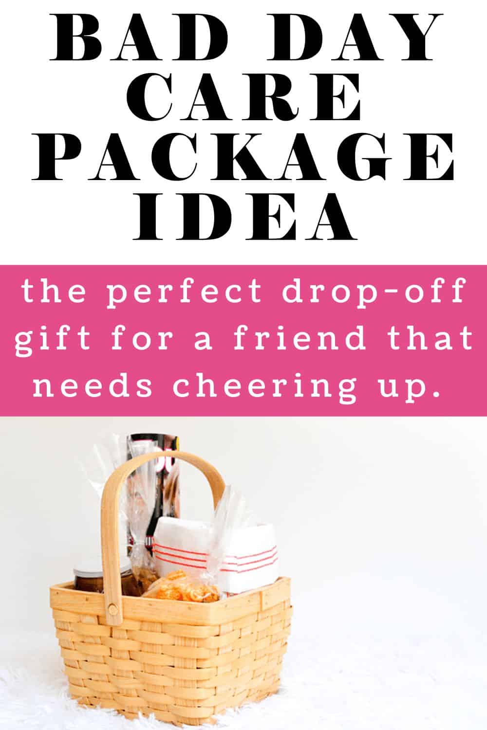 Bad Day Care Package Idea for Girlfriends - Cupcakes and Cutlery