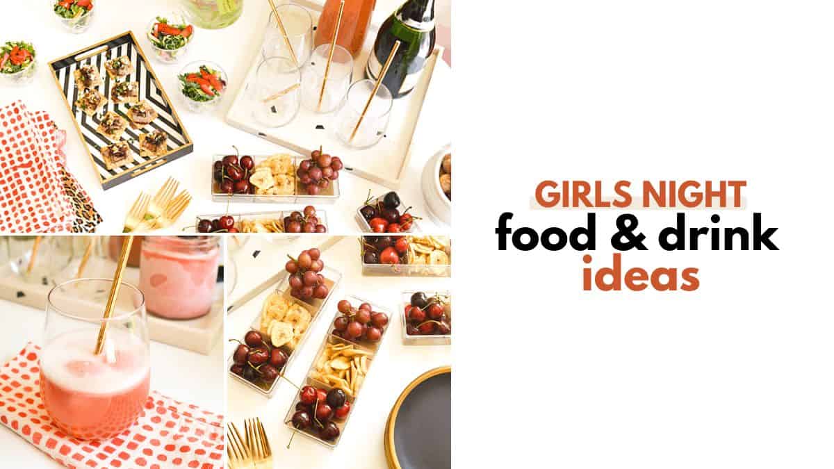 Girls' Night Food and Appetizer Recipes - Cupcakes and Cutlery
