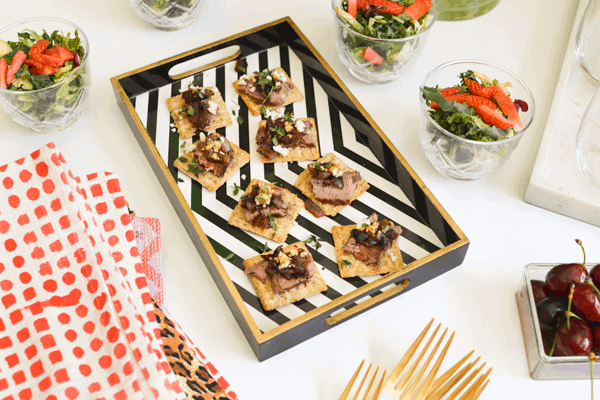 Girl's Night Food and Appetizer Recipe | Cupcakes and Cutlery