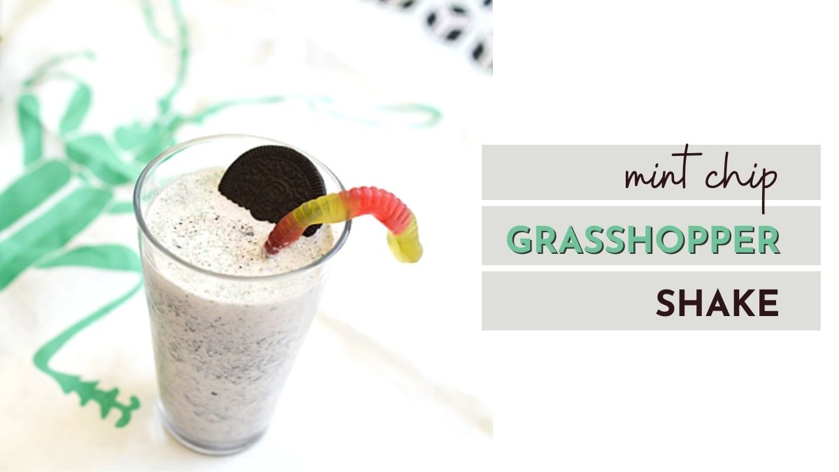 Easy Grasshopper Milkshake Recipe - Cupcakes and Cutlery