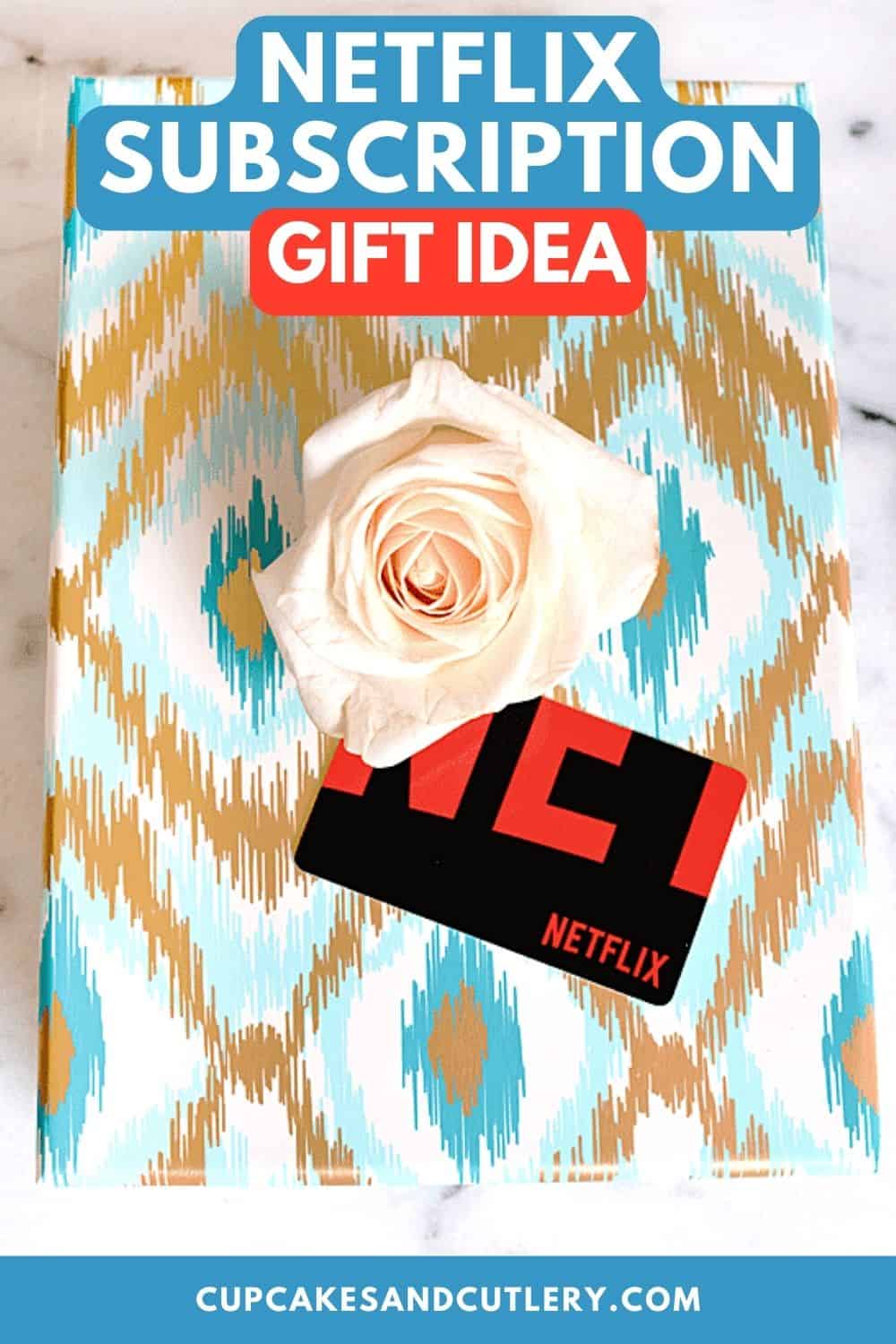 Netflix Gift Subscription Birthday in a Box - Cupcakes and Cutlery