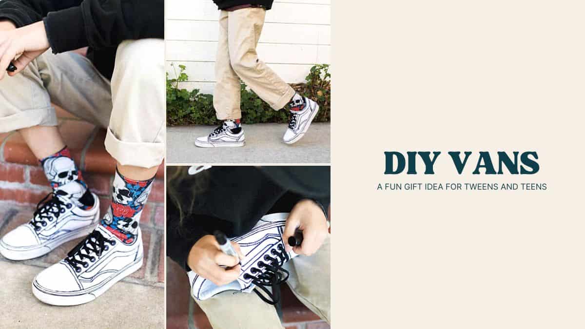 Cool DIY Vans and Other Awesome Gift Ideas for Tween Boys