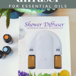 The Shower Diffuser for Essential Oils You Need | Cupcakes and Cutlery