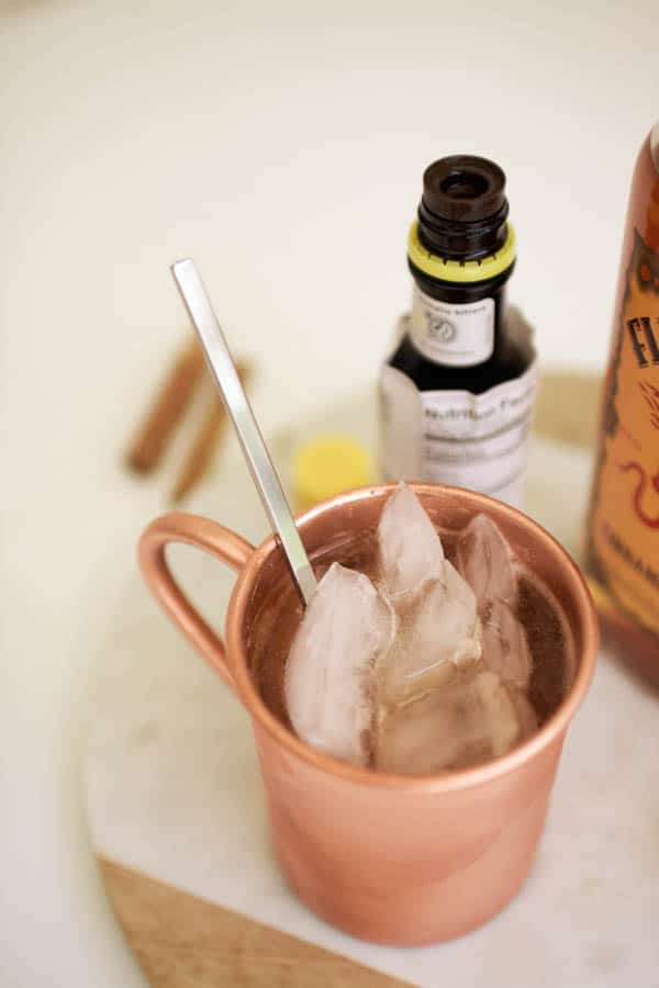 Cinnamon Whisky Mule Recipe with Fireball Whisky