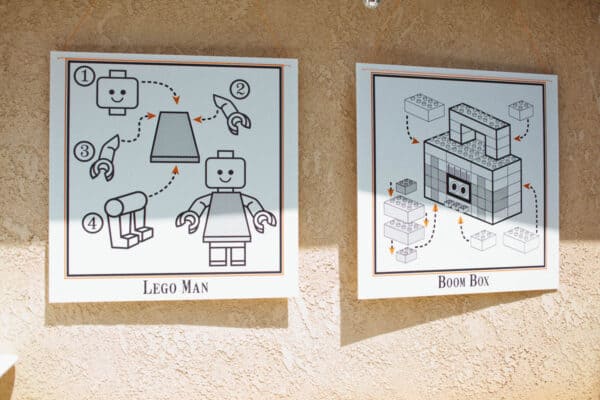 Kid's Dance Club and Lego Birthday Party - Cupcakes and Cutlery