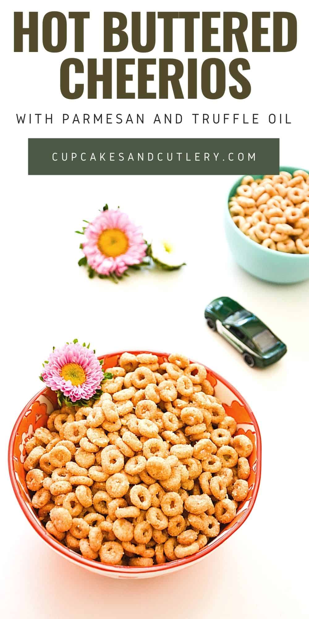 Savory Fried Cheerios Recipe with Truffle Oil and Parmesan