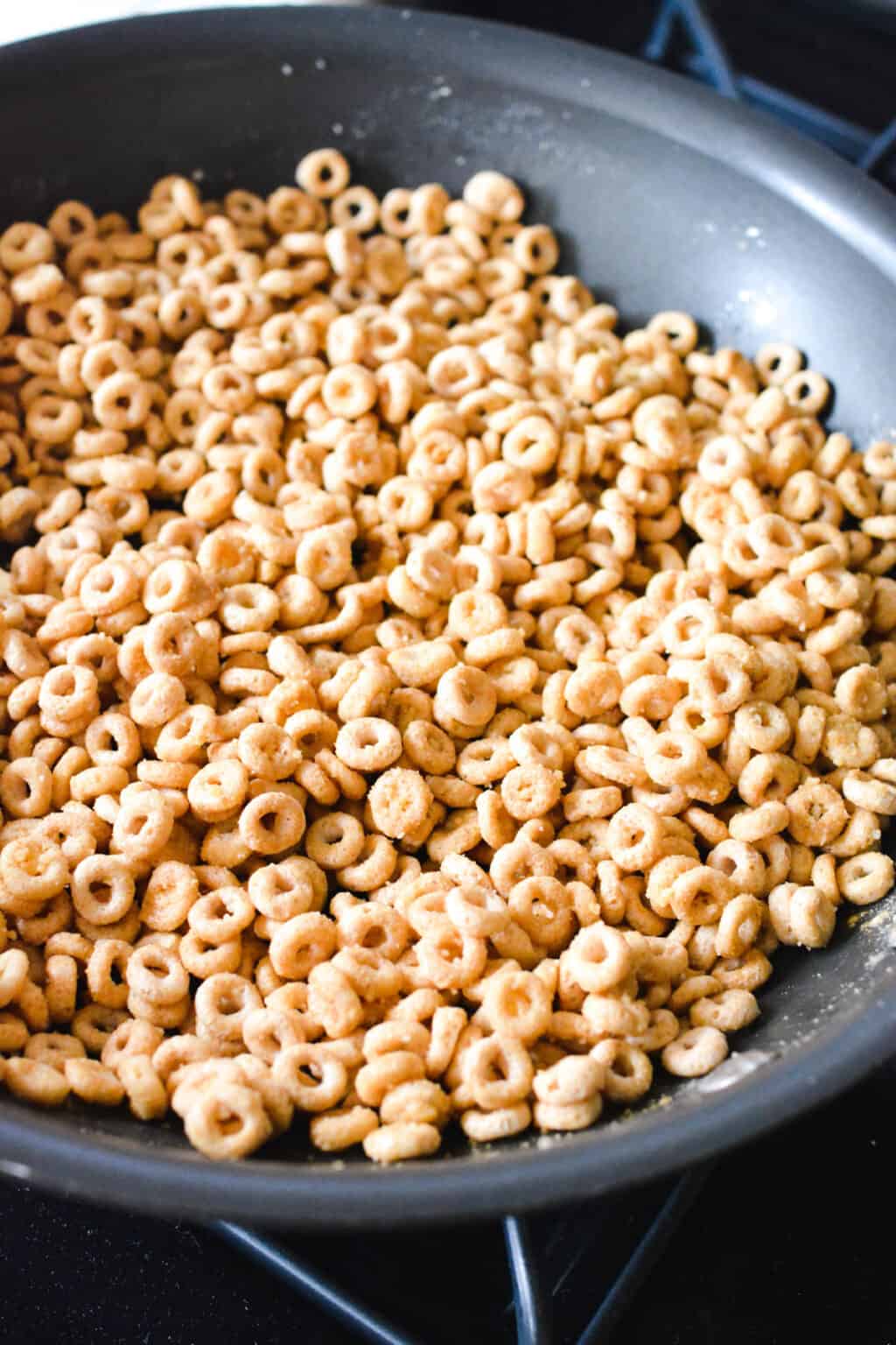 Savory Fried Cheerios Recipe with Truffle Oil and Parmesan