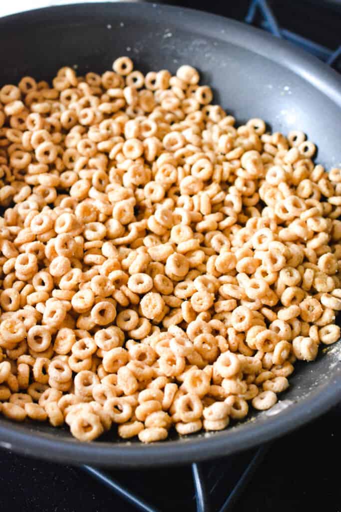 Savory Fried Cheerios Recipe with Truffle Oil and Parmesan