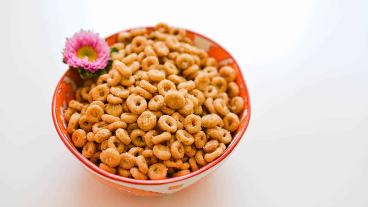 Savory Fried Cheerios Recipe with Truffle Oil and Parmesan