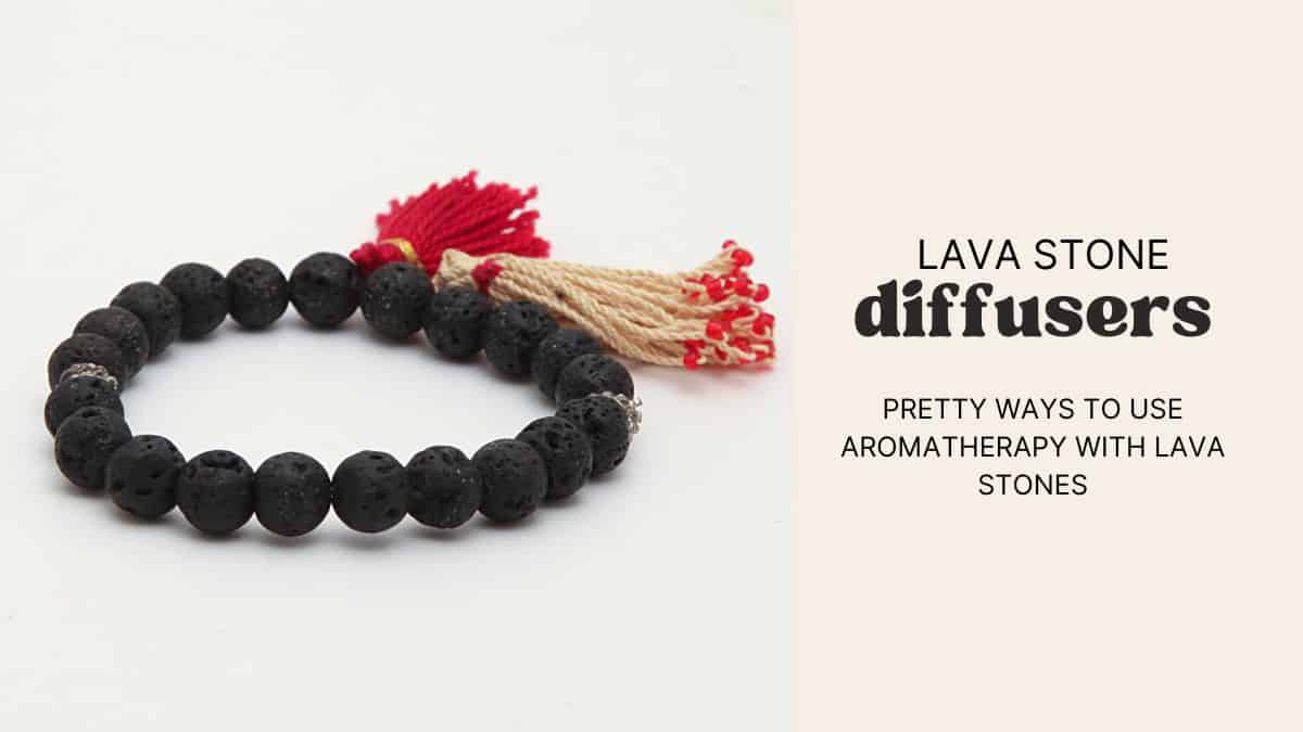Lava Rock Diffusers for Essential Oils to Wear or Display