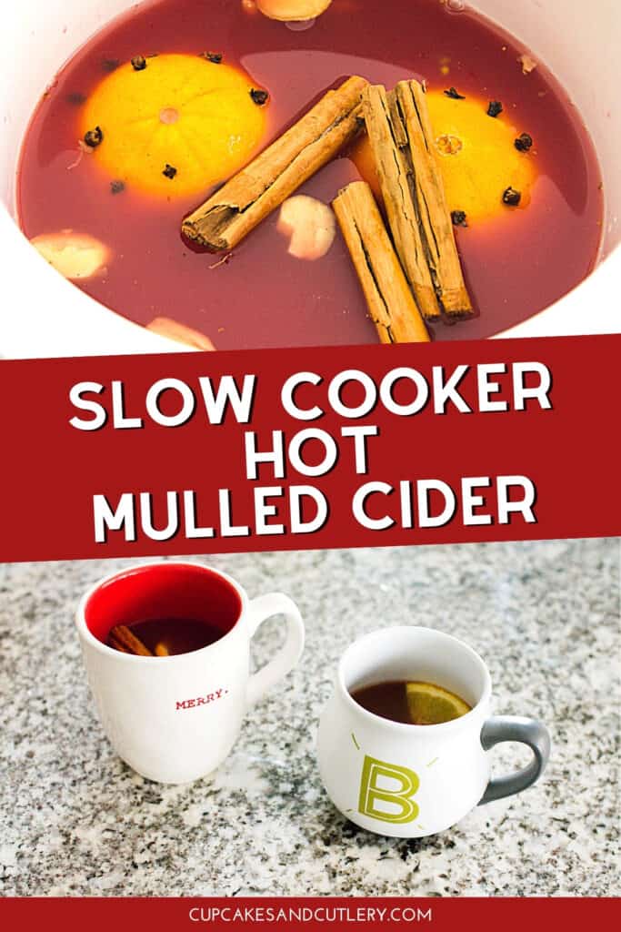Crock Pot Mulled Cider Recipe for the Holidays | Cupcakes and Cutlery