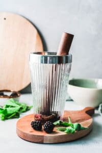 Sparkling Blackberry Vodka Champagne Cocktail Recipe | www ...