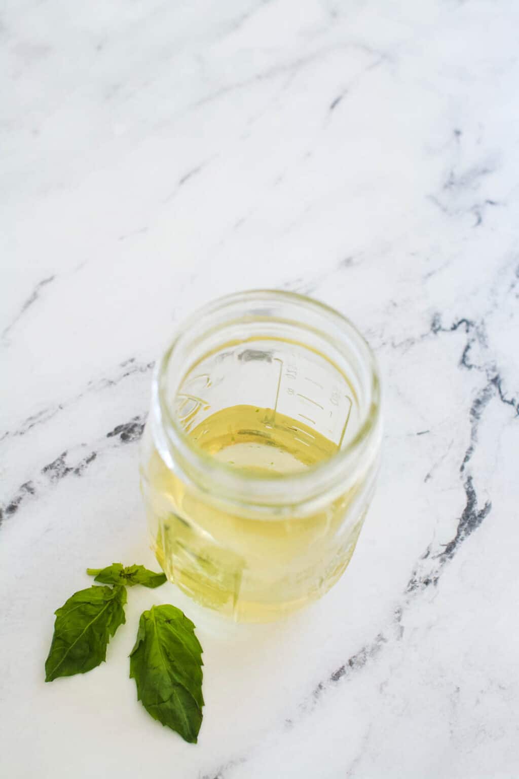 Basil Simple Syrup Recipe for Cocktails - Cupcakes and Cutlery
