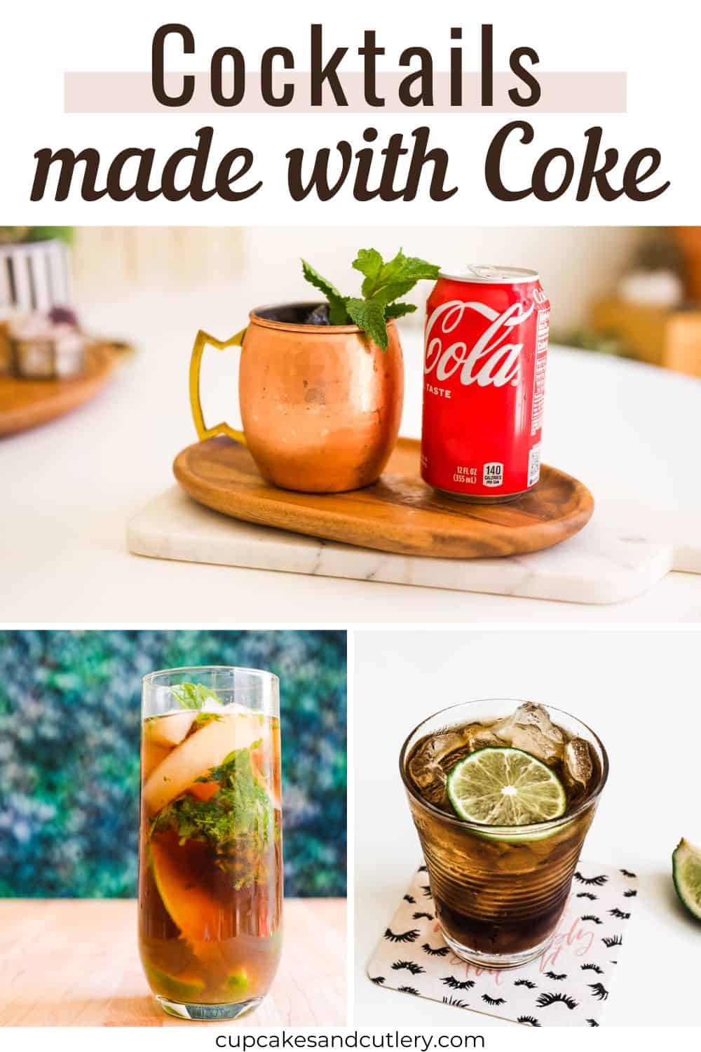 24 Coke Cocktails to Make at Home - Cupcakes and Cutlery