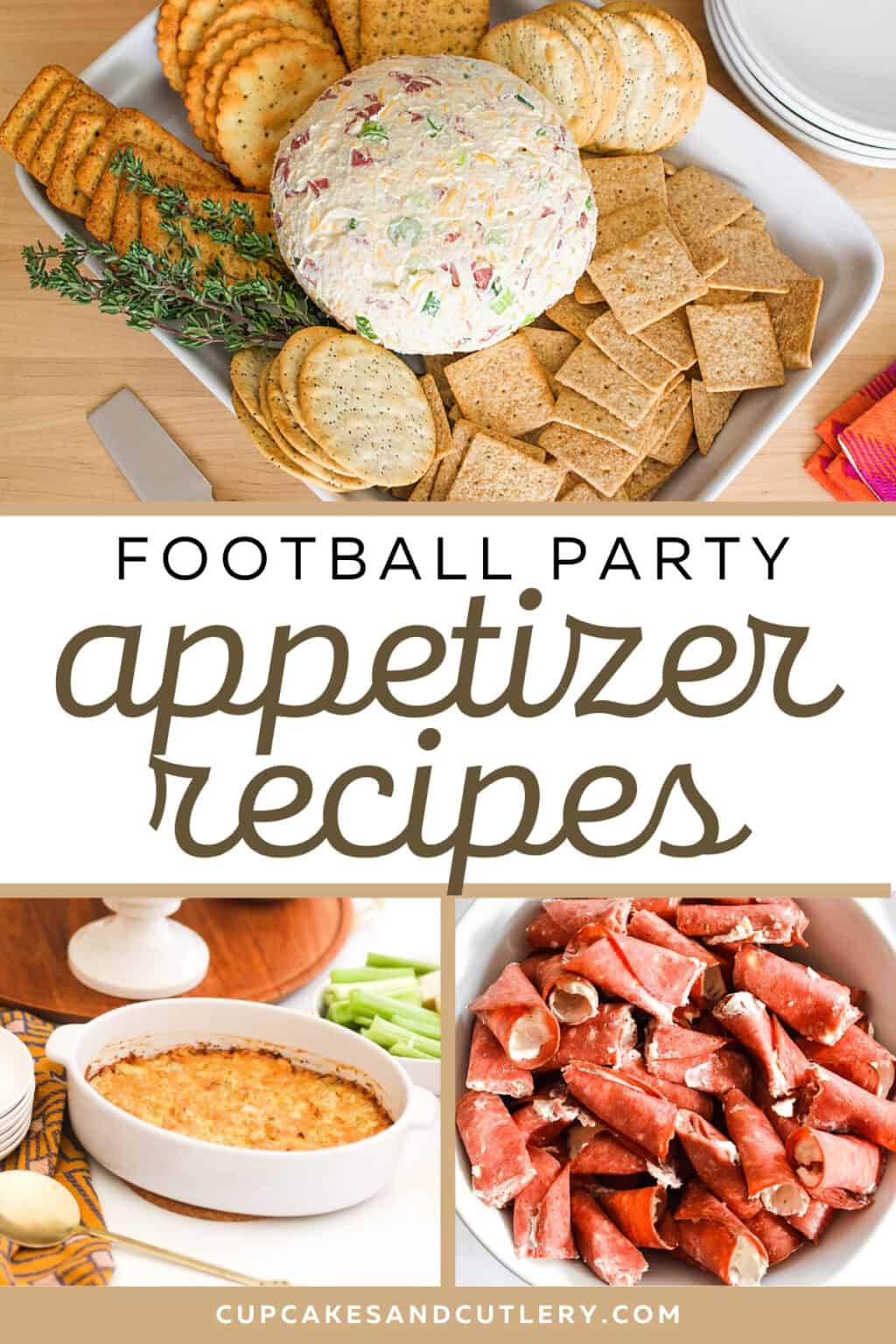 20 Quick and Easy Football Party Appetizers | Cupcakes and Cutlery