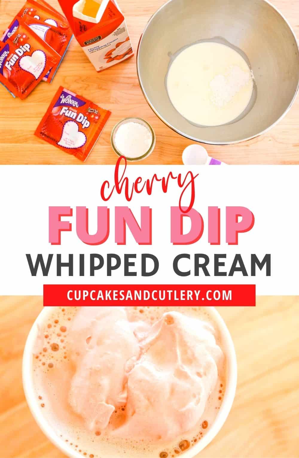 Easy Flavored Whipped Cream Recipe Cherry Whipped Cream