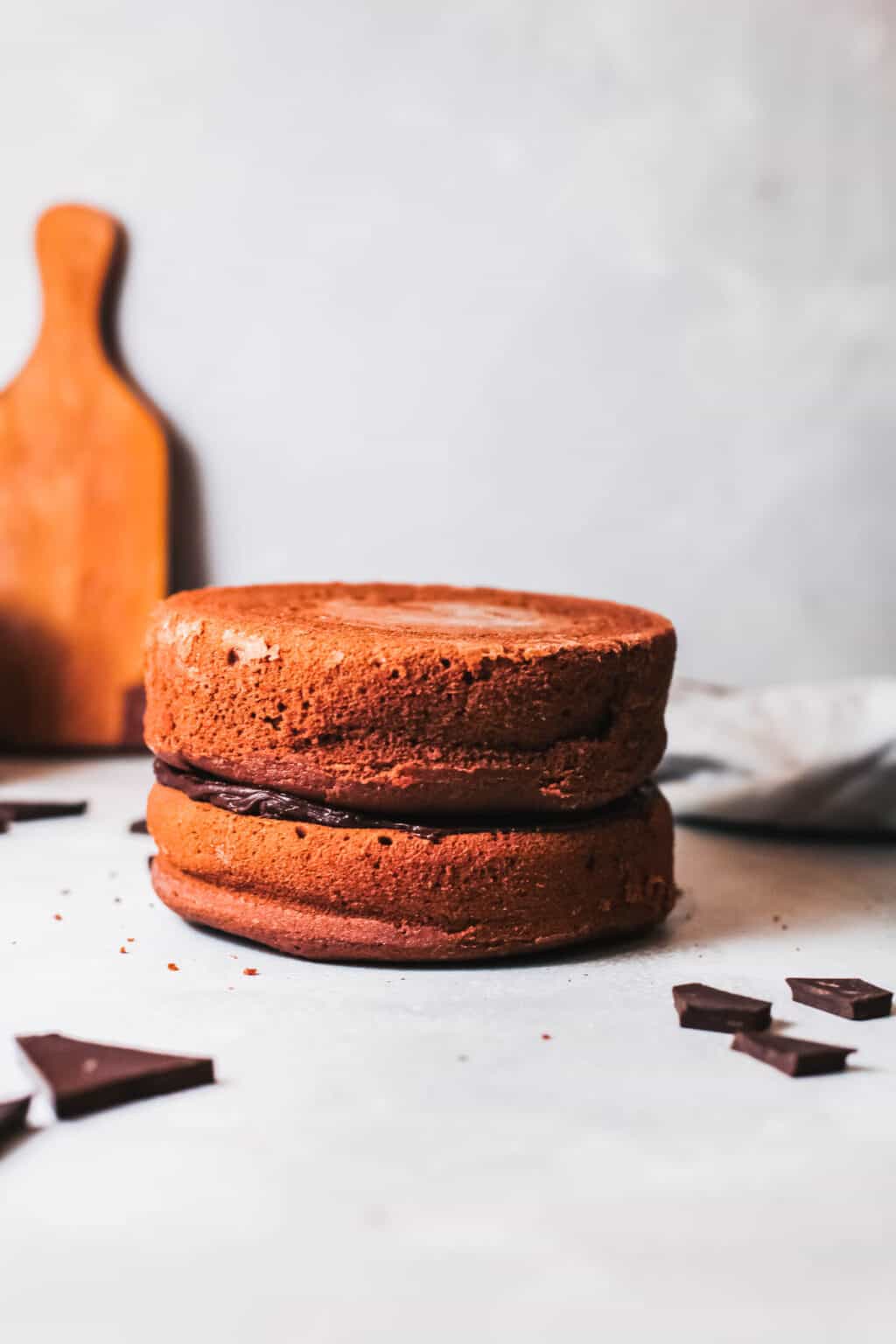 Easy Layered Chocolate Truffle Cake Recipe From a Box - Cupcakes and ...