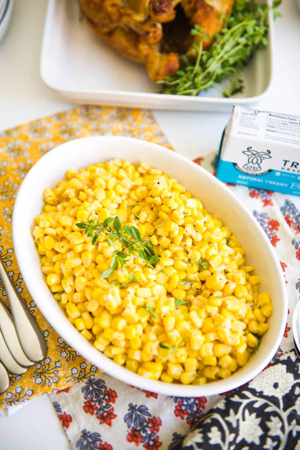 Brown Buttered Corn Recipe (with Canned Corn)