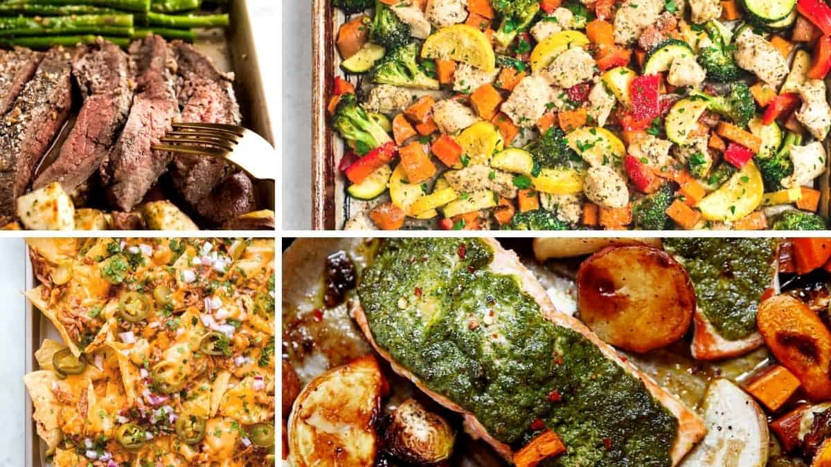 22 Easy Sheet Pan Dinner Recipes {One Sheet Pan Meals}