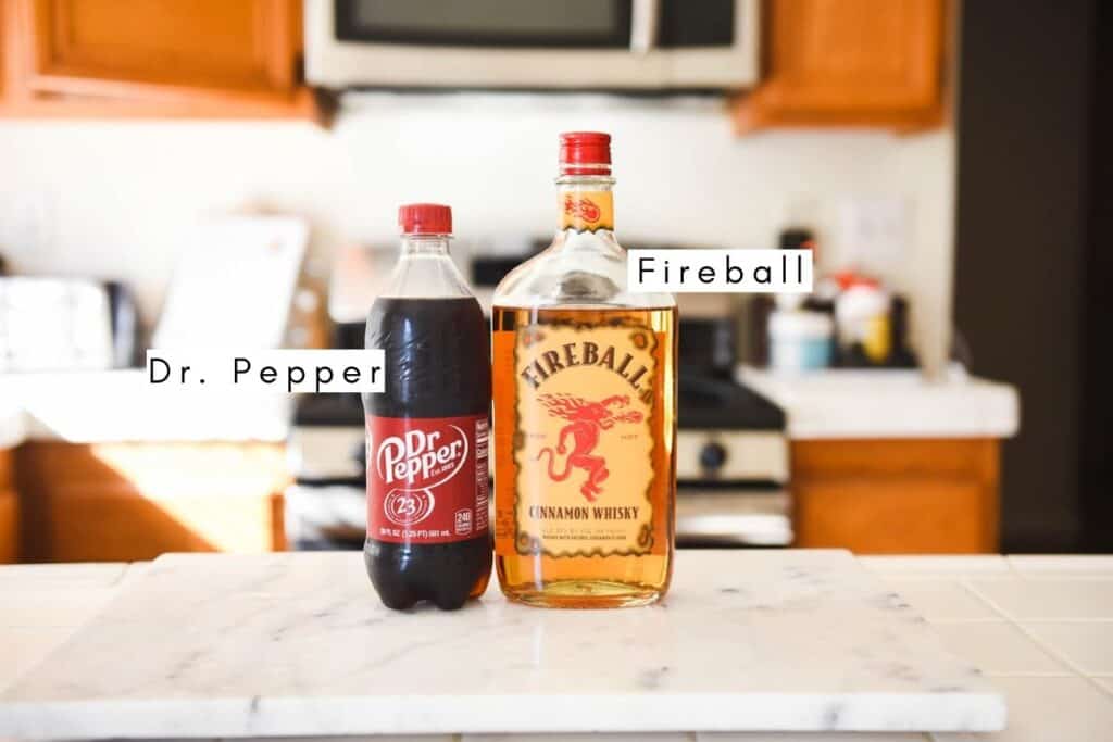 Quick and Spicy Fireball and Dr. Pepper Cocktail - Cupcakes and Cutlery