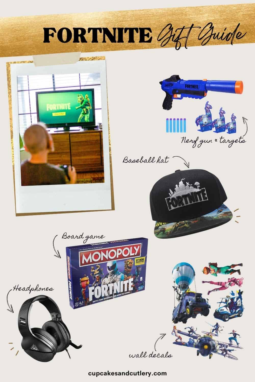 26 Fortnite Gifts Your Kids Want This Year - Cupcakes and Cutlery