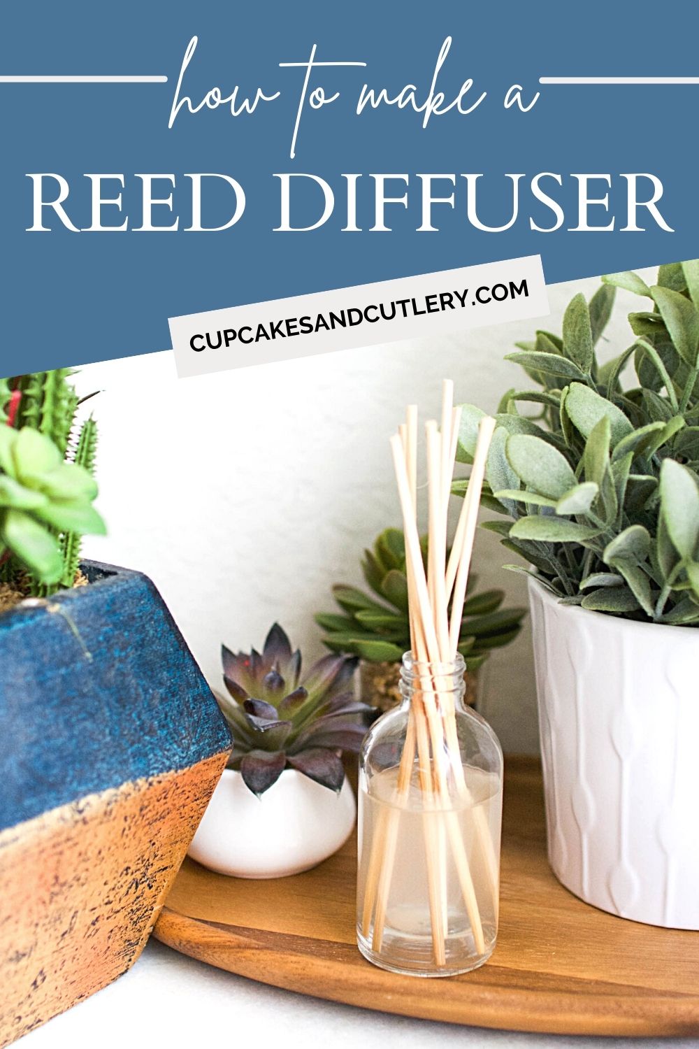 Homemade Reed Diffuser for Essential Oils | DIY Reed Diffuser