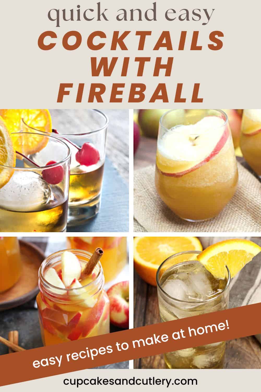 27 Fireball Cocktails to Make with Cinnamon Whisky - Cupcakes and Cutlery