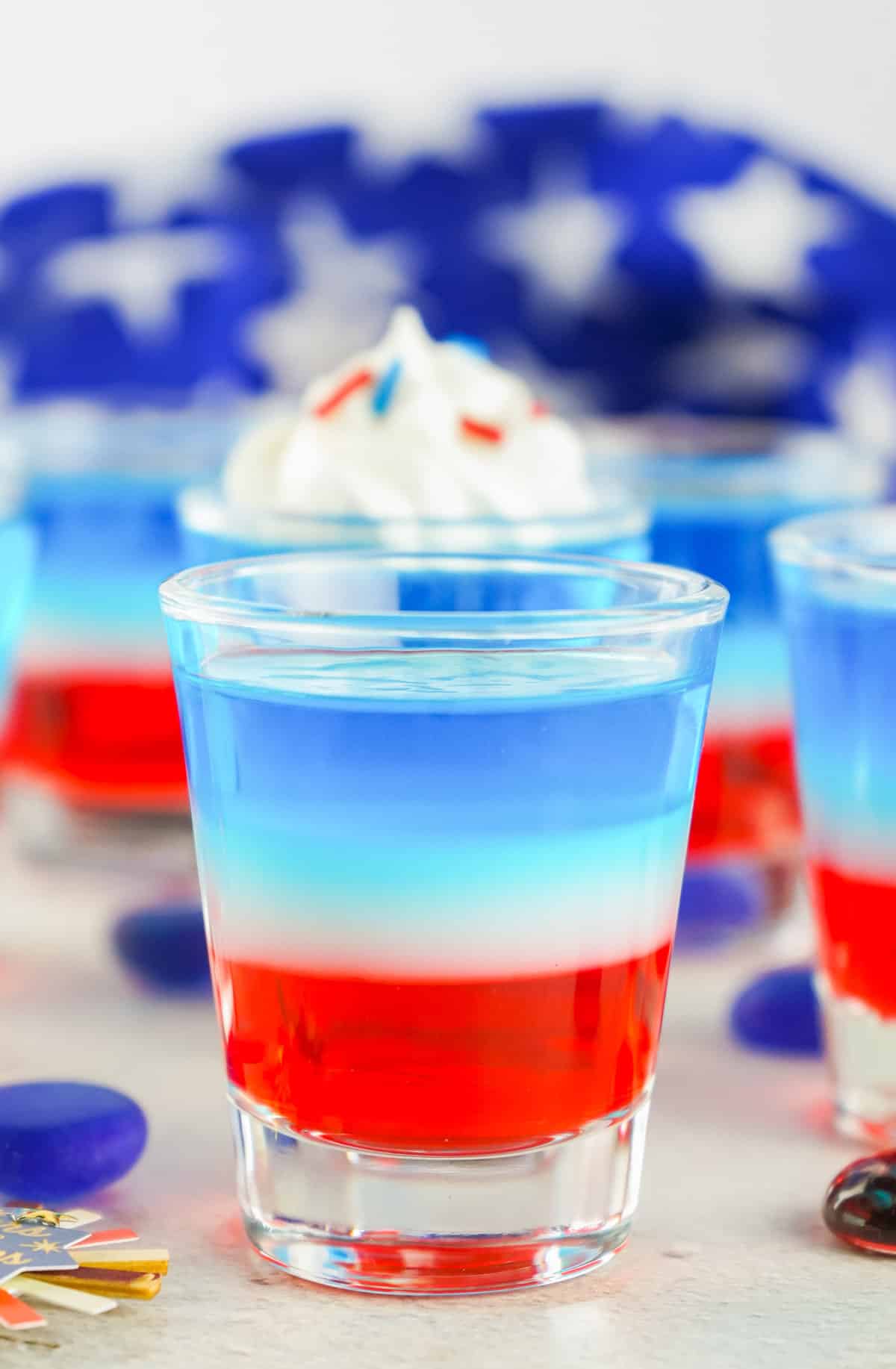 21 Fun and Festive 4th of July Jello Shots Recipes - Cupcakes and Cutlery