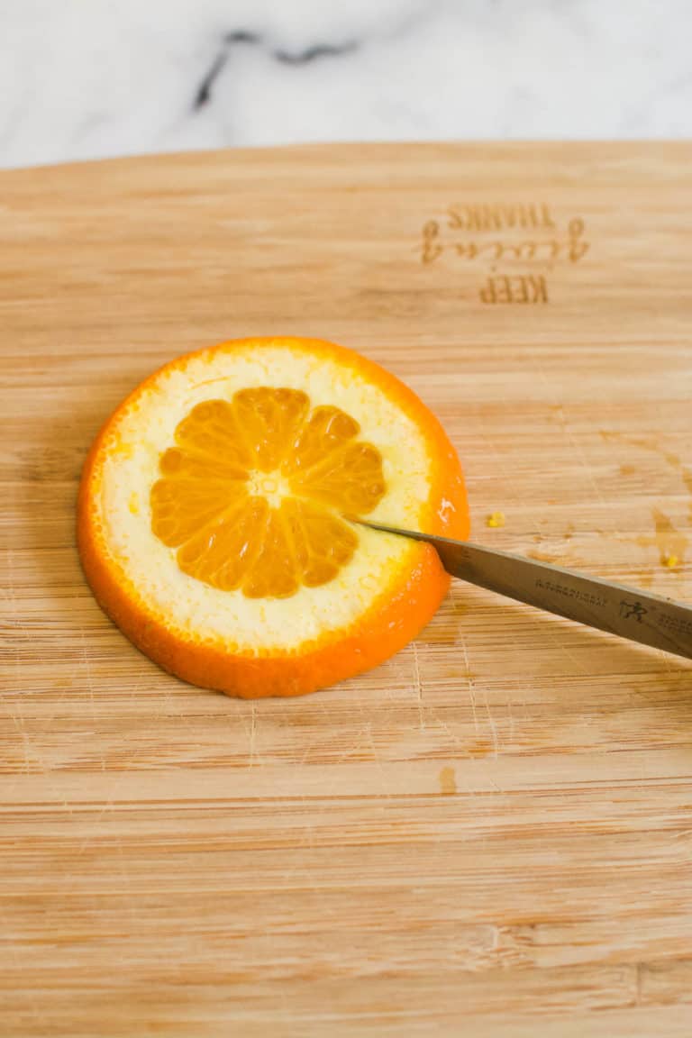 How to Make a Citrus Twist Cocktail Garnish