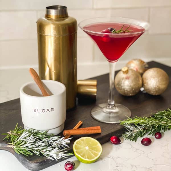 Quick and Easy Christmas Cosmo Recipe - Cupcakes and Cutlery