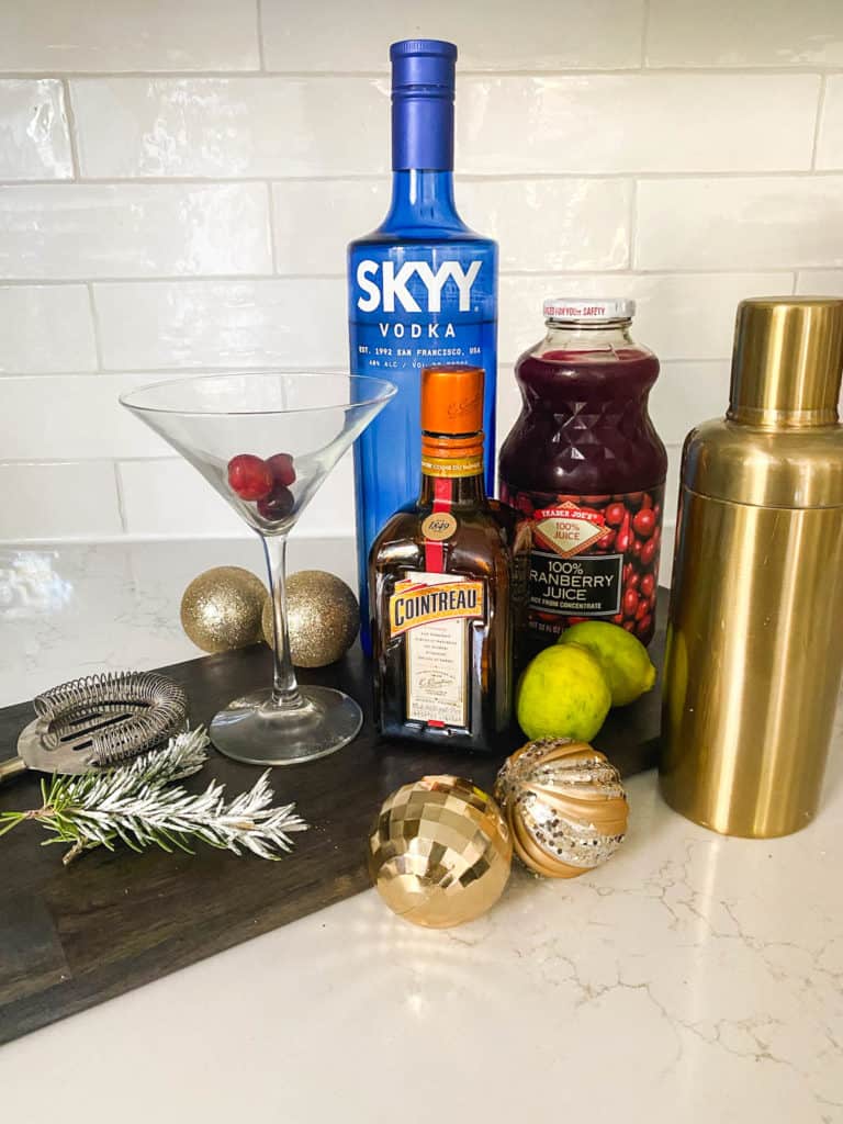 Quick and Easy Christmas Cosmo Recipe - Cupcakes and Cutlery