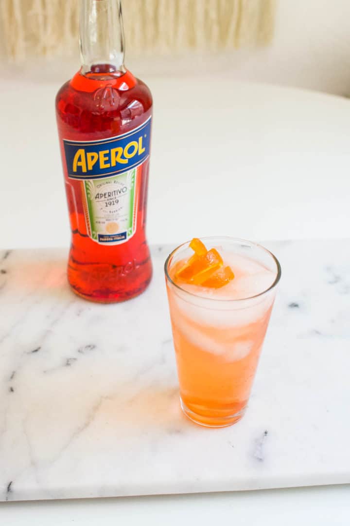 Refreshing Aperol Gin and Tonic Recipe - Cupcakes and Cutlery