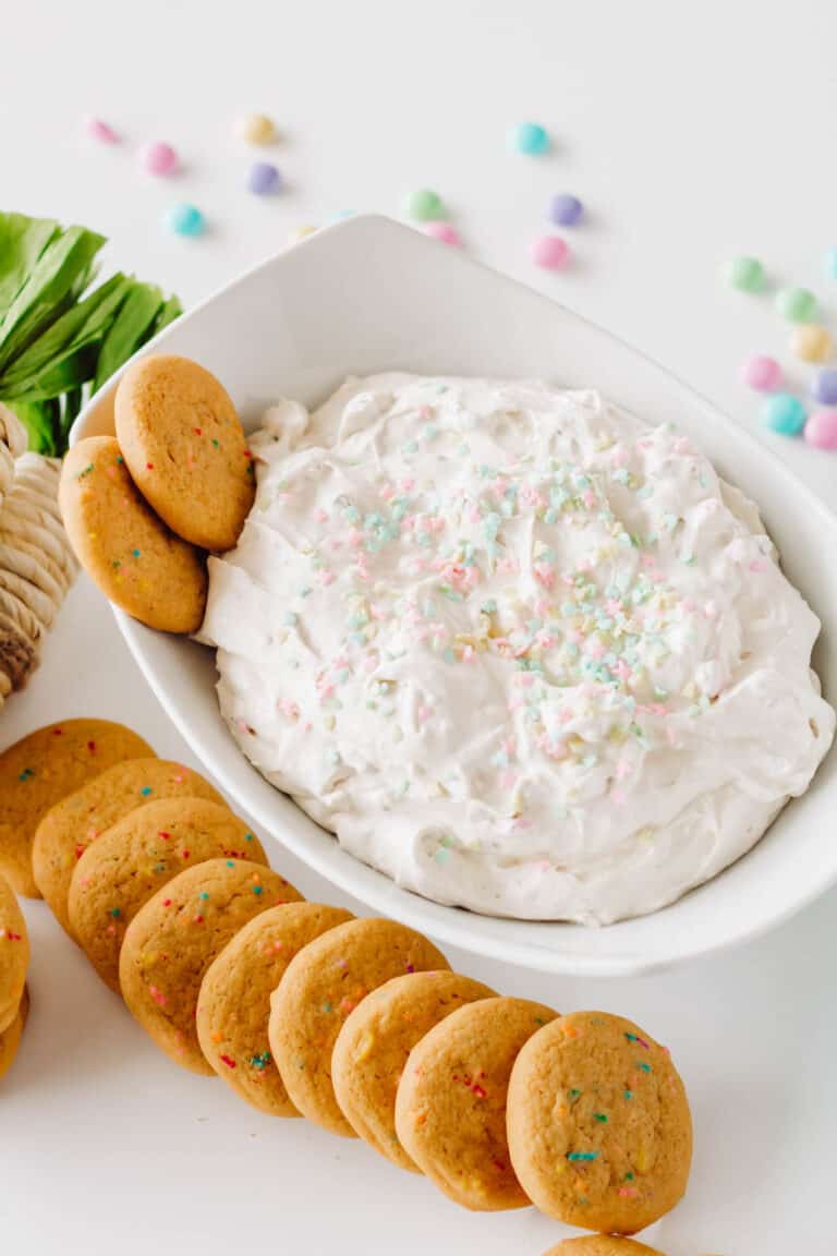 Cream Cheese Dessert Dip Recipe for Easter - Cupcakes and Cutlery
