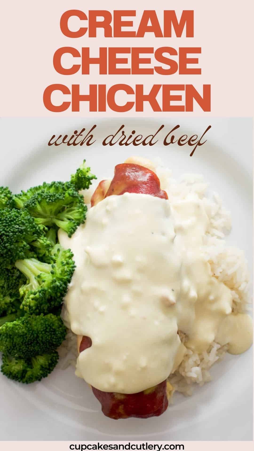 Creamy Chicken Eden Isle Easy Dinner Recipe - Cupcakes and Cutlery