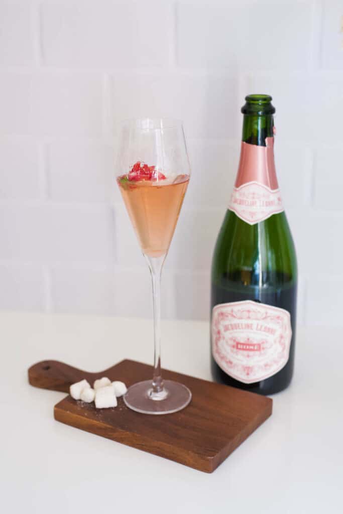 Classic Champagne Cocktail Recipe - Cupcakes and Cutlery