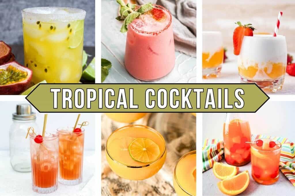 21 Tropical Cocktails for an Island-Inspired Soirée - Cupcakes and Cutlery