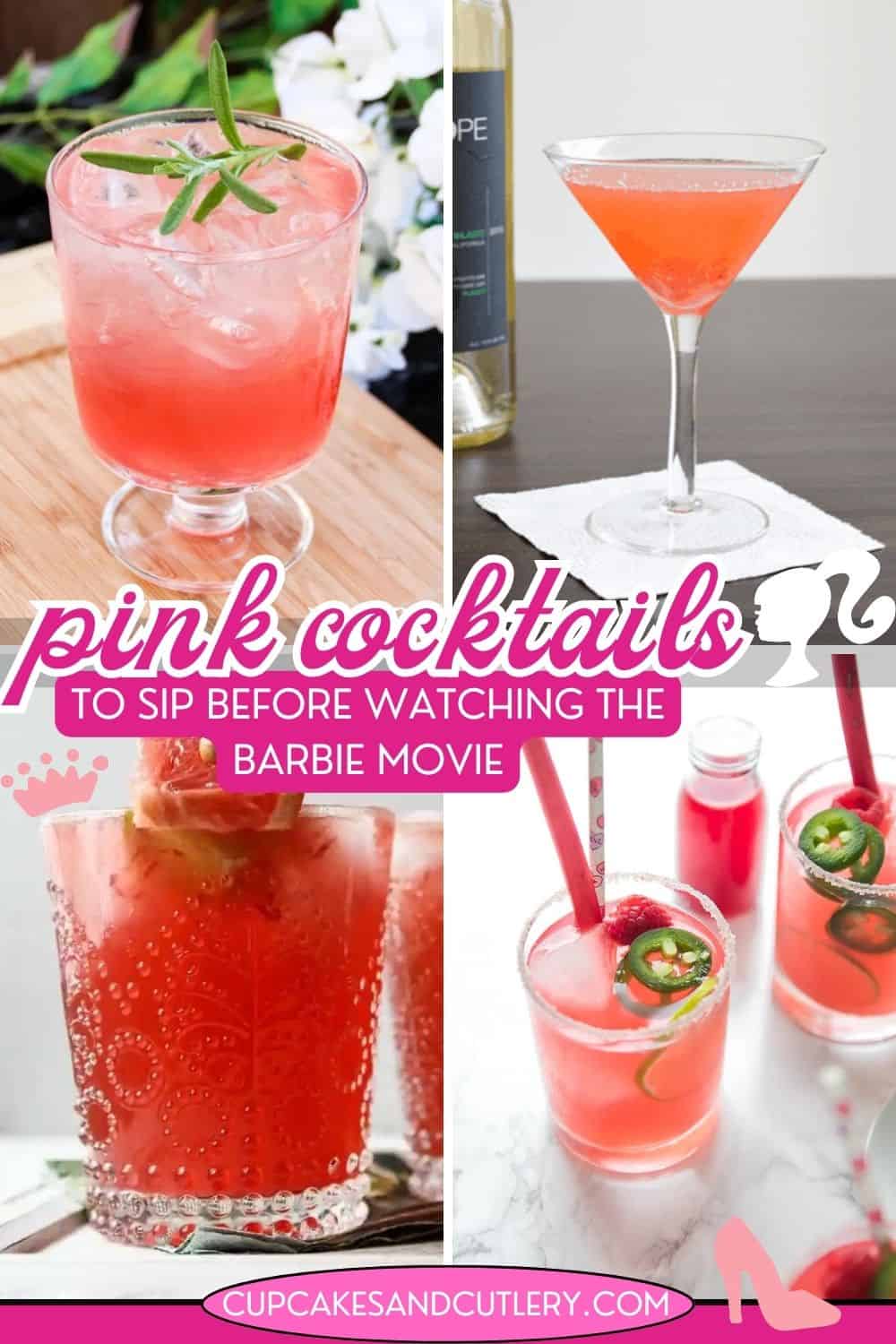 17 Foolproof Pink Cocktails for Your Barbie Movie Night or Party ...