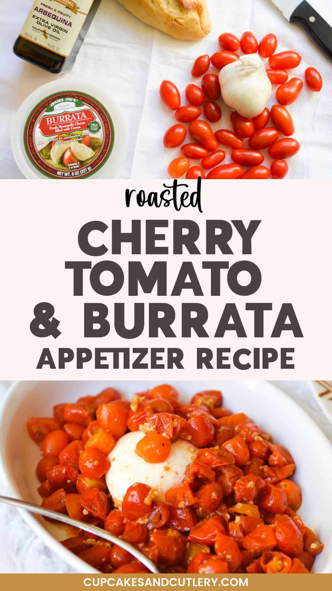 Easy Cherry Tomato Appetizer with Burrata Recipe